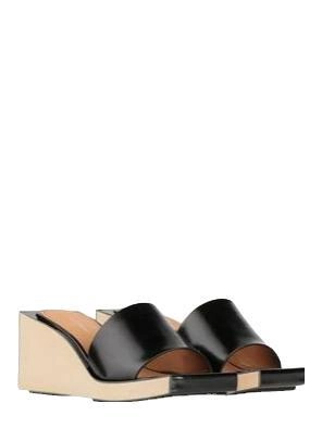 MAISON MARGIELA Maison Margiela Leather Wedge Sandals