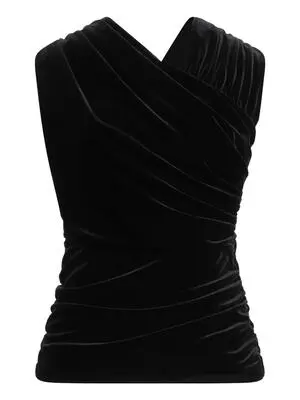 GANNI Sleeveless Vest - Black