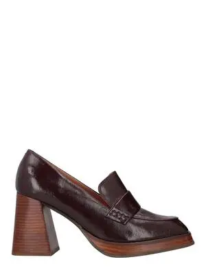 MAXCO. Minimalist Square-toe Loafers - Black