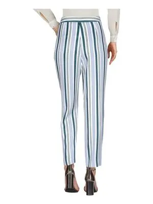 TORY BURCH Tory Burch Striped Satin Casual Pants