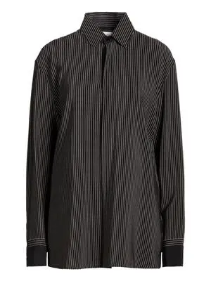 SAINT LAURENT Saint Laurent Striped Long Sleeve Shirt