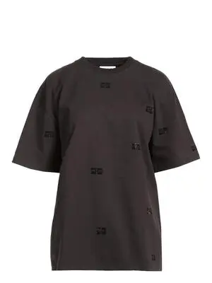 GANNI Ganni Embellished Crewneck T-Shirt