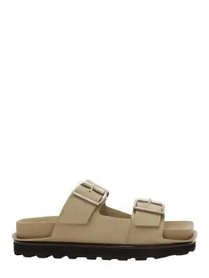 JIL SANDER Double Buckle Open-toe Sandals - Multicolor
