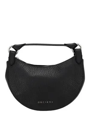 Orciani Mini Dumpling Shoulder Bag - Black