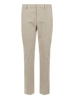 DONDUP Slim Corduroy Pants - Nude