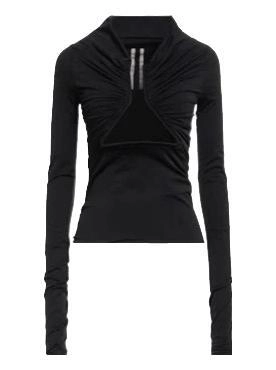 Rick Owens Long-sleeved Top - Black