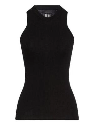 Rick Owens Sleeveless Crewneck Top - Black