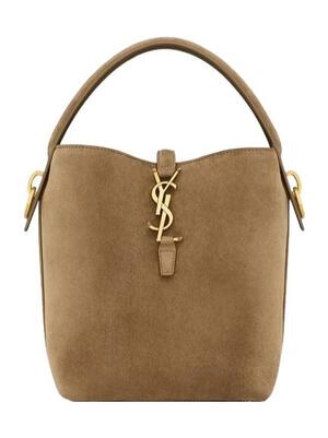 Saint Laurent Le 37 Small Bucket Bag - Brown