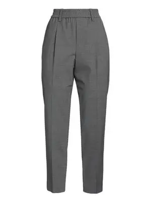 Brunello Cucinelli Tapered Trousers - Black