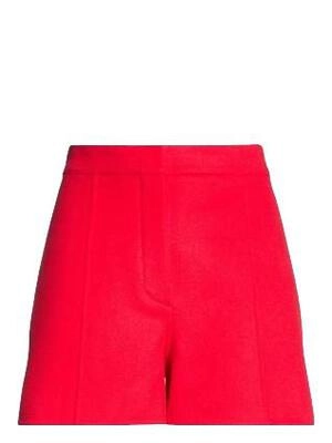 Sportmax Wool Shorts - Red