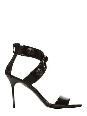 BALMAIN Balmain Alma Crisscross Strap Stiletto Sandals