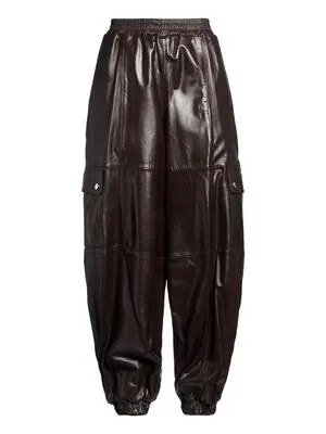 MAXCO. Max&co. Elastic Waist Casual Pants - Black