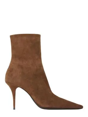 SAINT LAURENT Saint Laurent Ashley Ankle Pointed Toe Boots
