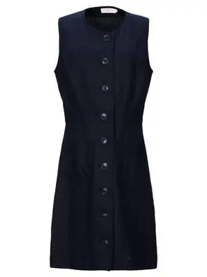 Tory Burch Sleeveless Button-up Dress - Blue