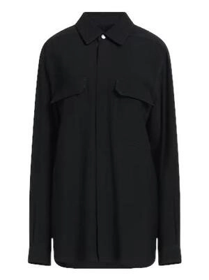 Rick Owens Long Sleeve Shirt - Black