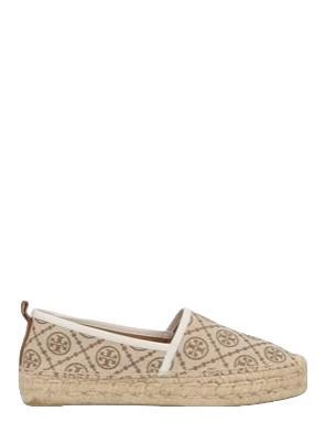 TORY BURCH Tory Burch Logo-Print Espadrilles