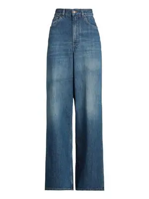 Chloé High-waisted Wide-leg Jeans - Blue