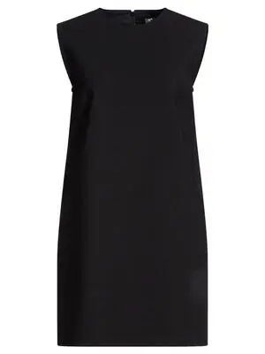 Max Mara Sleeveless Crewneck Dress - Black