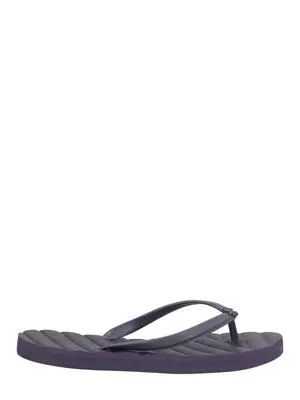 Tory Burch Rubber Flip Flops - Black