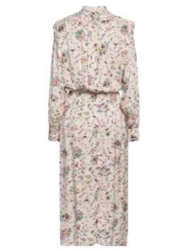 ISABEL MARANT ÉTOILE Isabel Marant Etoile Floral Print Mandarin Collar Shirt Dress