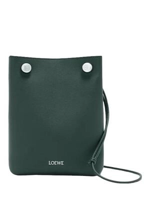 Loewe Logo Shoulder Bag - Green