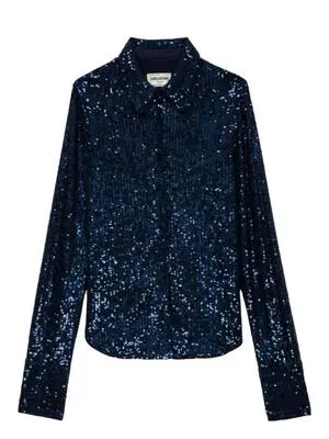 ZADIG&VOLTAIRE Zadig & Voltaire Sequin Embellished Shirt