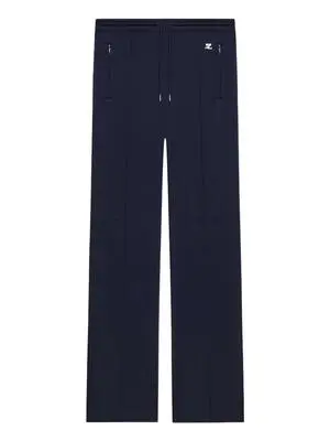 COURREGES Interlock Track Pants - Navy Blue