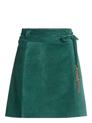 CHLOÉ Chloe Suede Flared Skirt