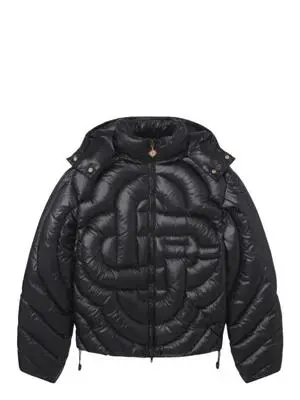 CASABLANCA Casablanca Logo Quilted Down Jacket