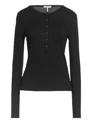 Rag & Bone Solid Knit Crewneck Sweater - Black