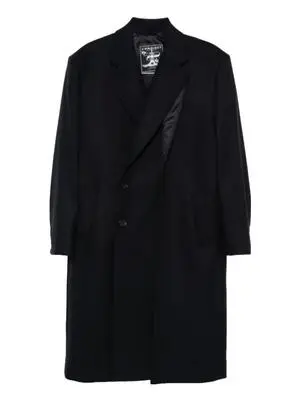 Y/project Double-front Coat - Black