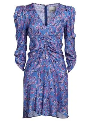 ISABEL MARANT ÉTOILE Isabel Marant V-Neck Long-Sleeve Dress
