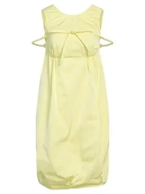 Sportmax Plain Taffeta Sleeveless Crewneck Balloon Dress - No