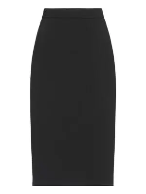 Max Mara High-waist Solid Crepe Skirt - Black