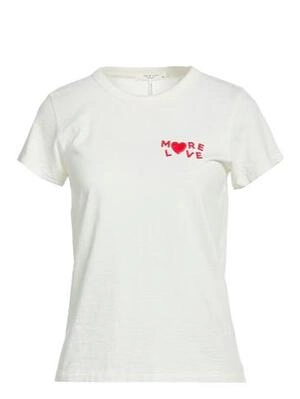 Rag & Bone Rag & Bone Printed Short Sleeve T-Shirt White