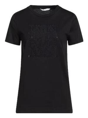 Max Mara Solid Color T-shirt - Black