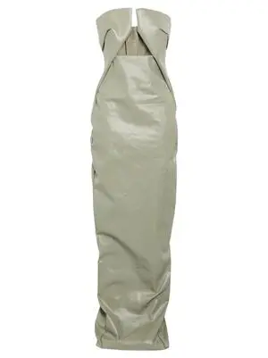 RICK OWENS Rick Owens Off-the-Shoulder Denim Dress