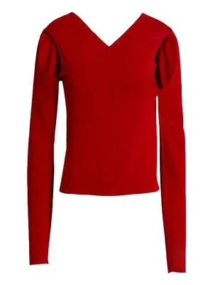 RICK OWENS Rick Owens Long Sleeve V-Neck Top
