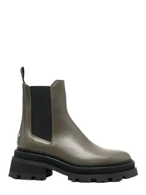 Zadig&Voltaire 65mm Leather Ankle Boots - Black