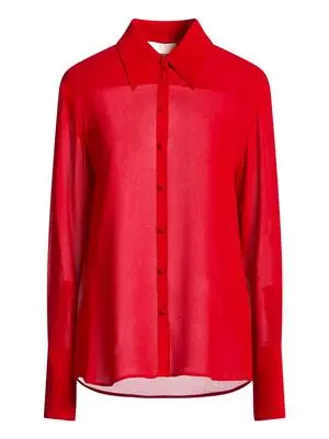 TORY BURCH Tory Burch Long Sleeve Chiffon Blouse