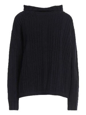 Max Mara Solid Turtleneck Knit Sweater - Black