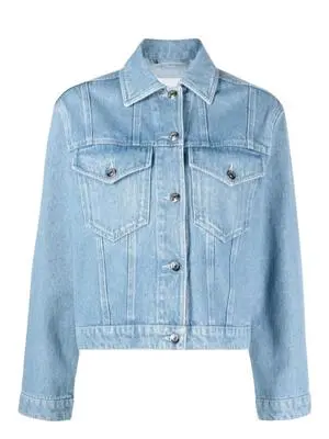 NANUSHKA Nanushka Light Wash Denim Jacket