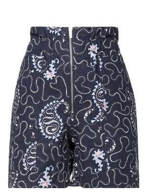 Isabel Marant Étoile Printed High-waisted Shorts - Black