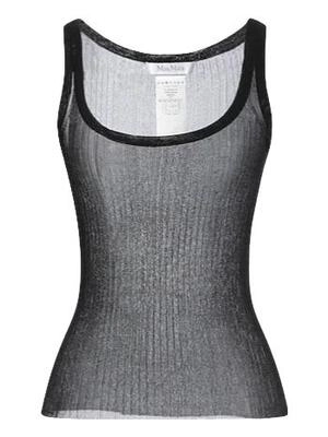 Max Mara Sleeveless Knit Top - Gray