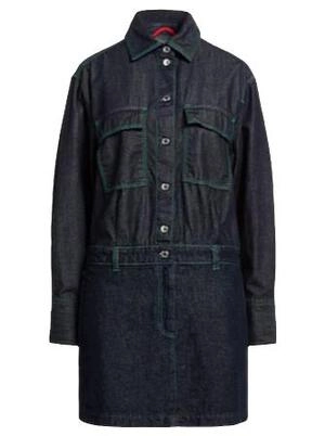 MAXCO. Max&co. Denim Shirt Dress - Black