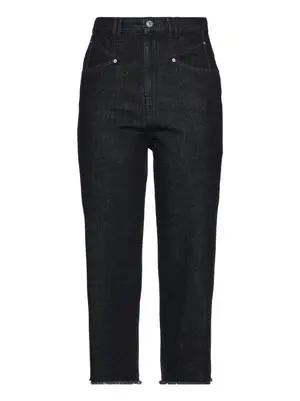 Isabel Marant Étoile High-waisted Tapered Leg Jeans - Black
