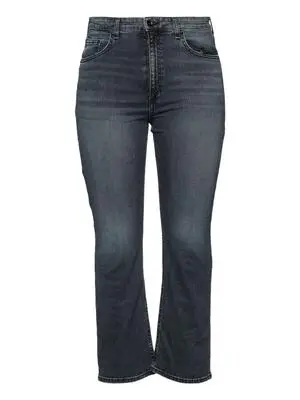 Rag & Bone Dark Wash Denim Flare Jeans - Blue