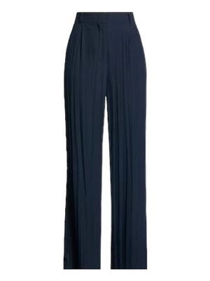 MAXCO. High-waisted Pleated Wide-leg Trousers - Black