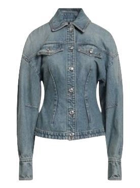 Sportmax Denim Trucker Jacket - Gray