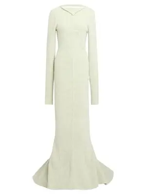 Rick Owens Rick Owens Long Sleeve Knit Dress White
